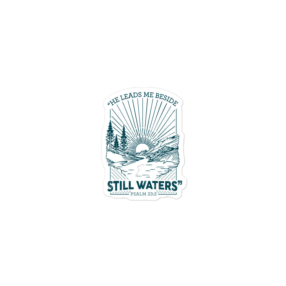 Beside Still Waters Sticker – Reformed Perspective Store